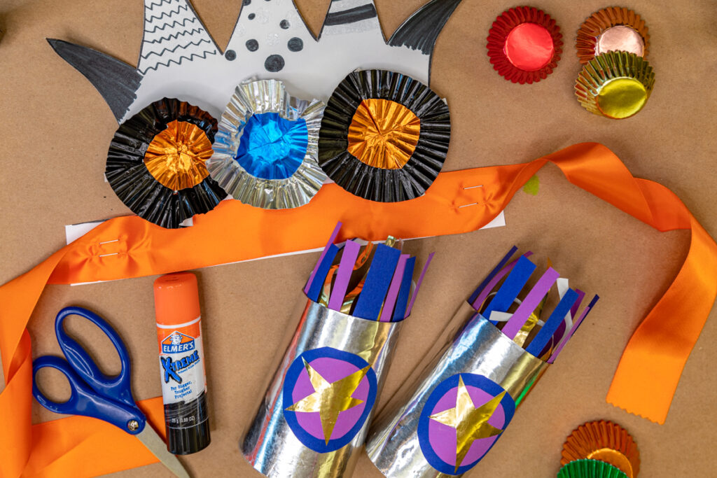 Rockwell Paper Scissors: Superhero Gauntlets - The Rockwell Museum